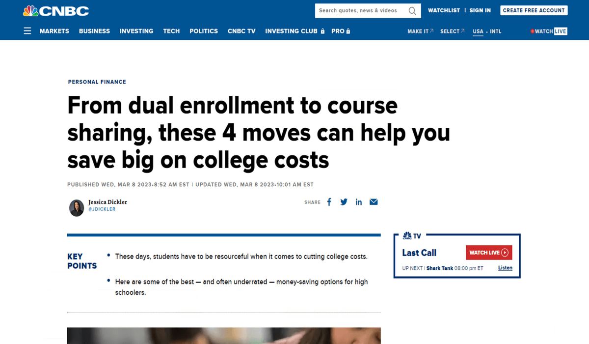 From dual enrollment to course sharing, these 4 moves can help you save ...